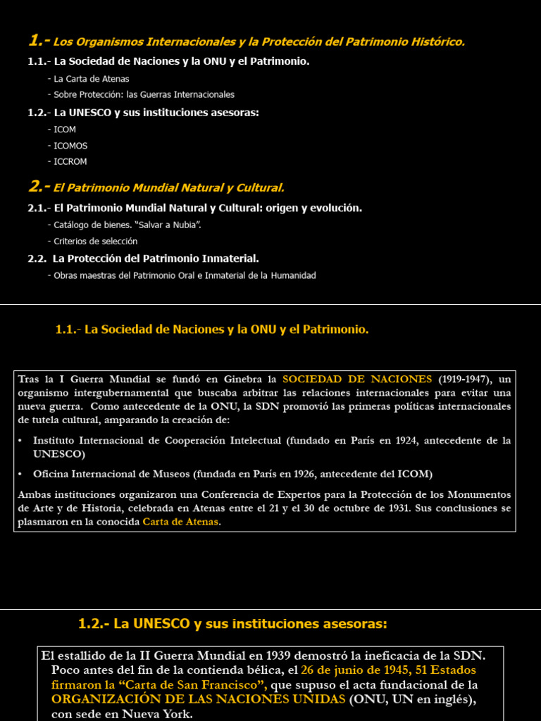 PH - Resumen Tema 3 | PDF | Patrimonio de la Humanidad | Patrimonio cultural