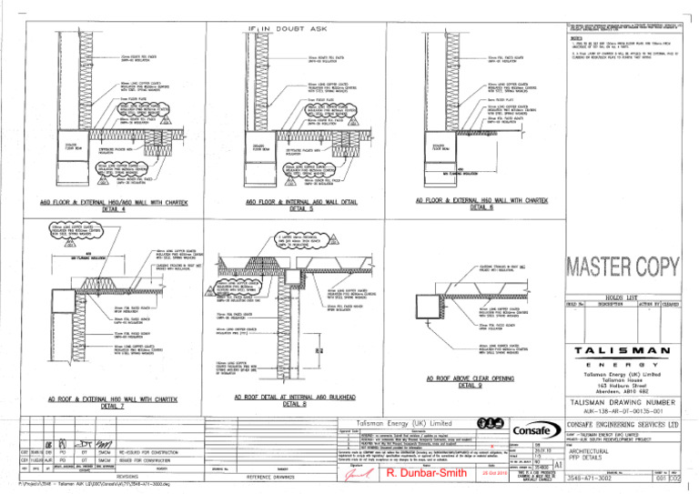 Talisman Auk Typical Insulation Drawing 1 | PDF