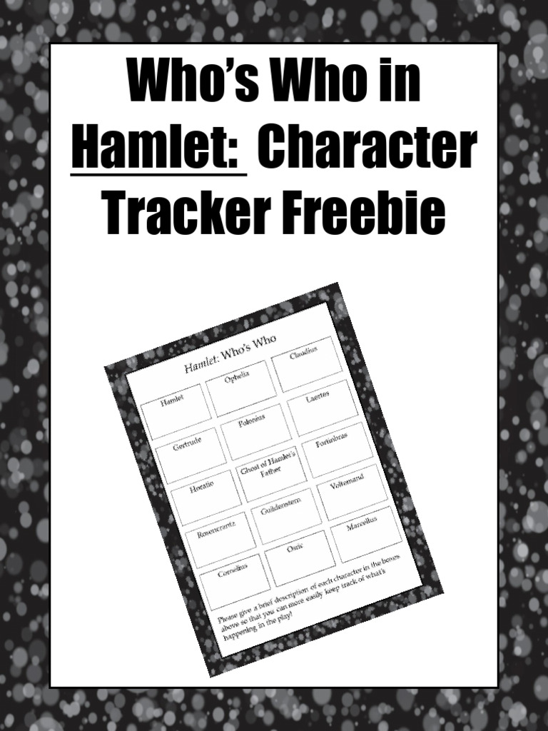 Hamlet Character Tracker Guide | PDF
