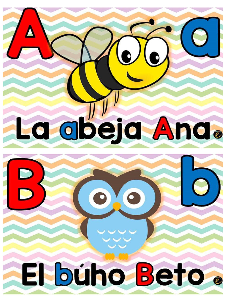 ABECEDARIO ORACIONES | PDF