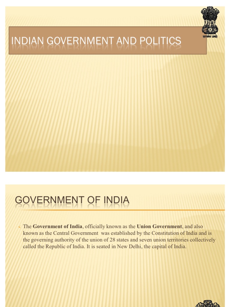An Overview of the Structure, Functions and Issues of Government and ...