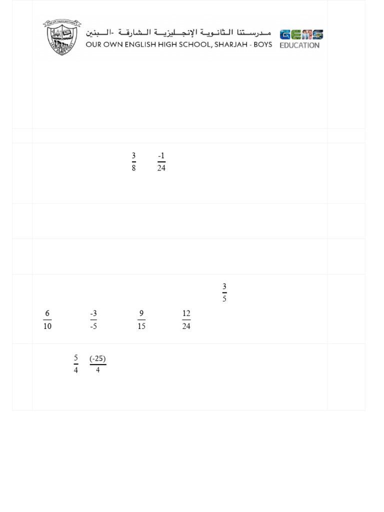 Gr_7_Rational_number_-_worksheet-2023_230831_182456 (1) | PDF ...