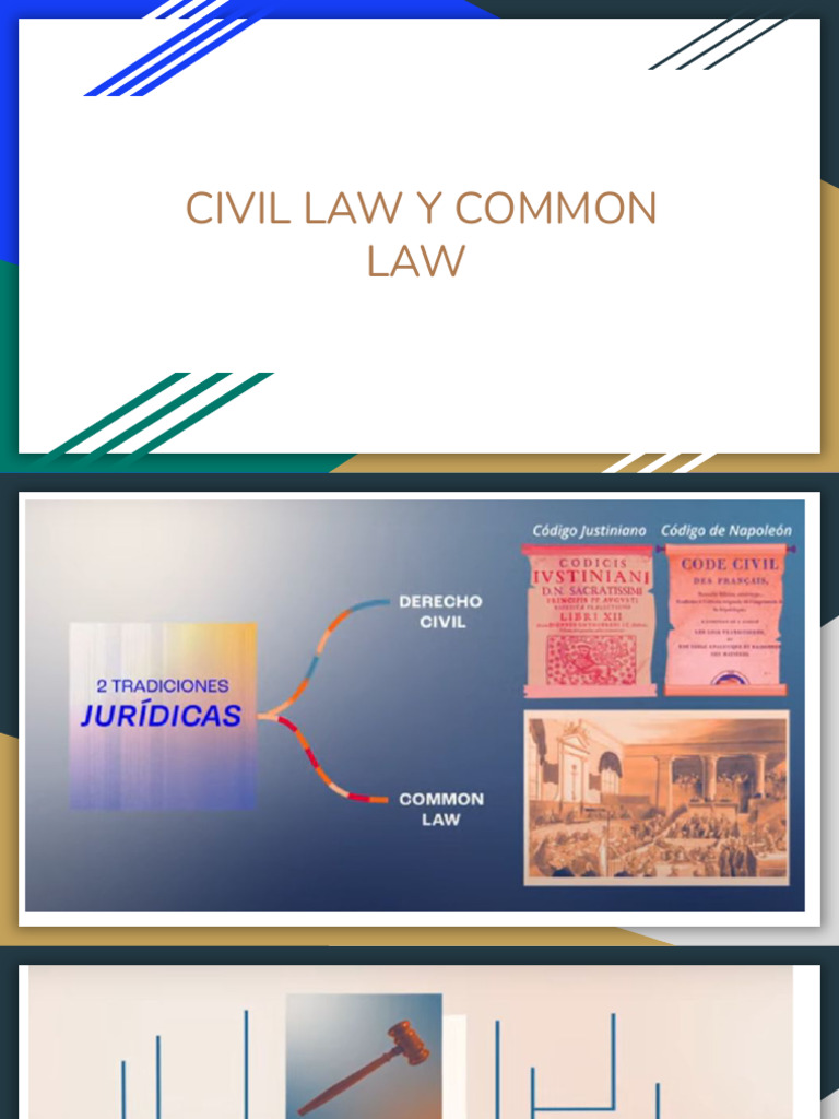Common Law - Civil Law | PDF