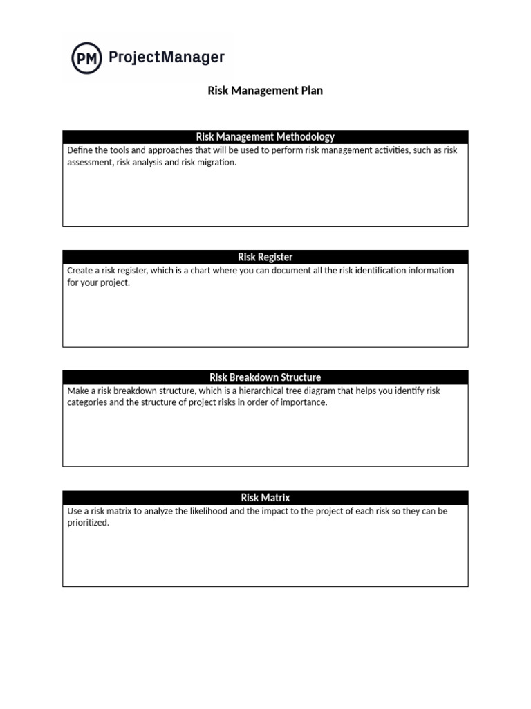 Risk_Management_Plan_Template_Word_ProjectManager-WLNK | PDF