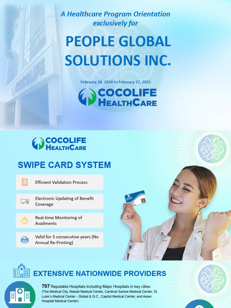 Cocolife Orientation Deck | PDF | Patient | Hospital