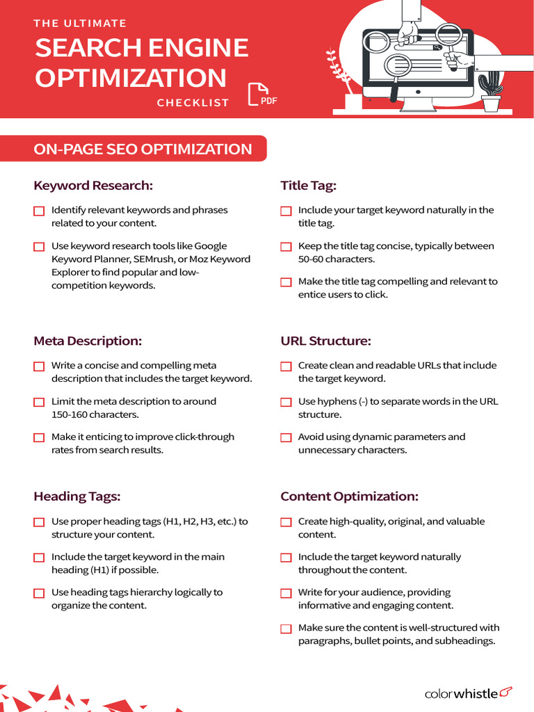 The-Ultimate-Search-Engine-Optimization-Checklist | PDF | Search Engine ...