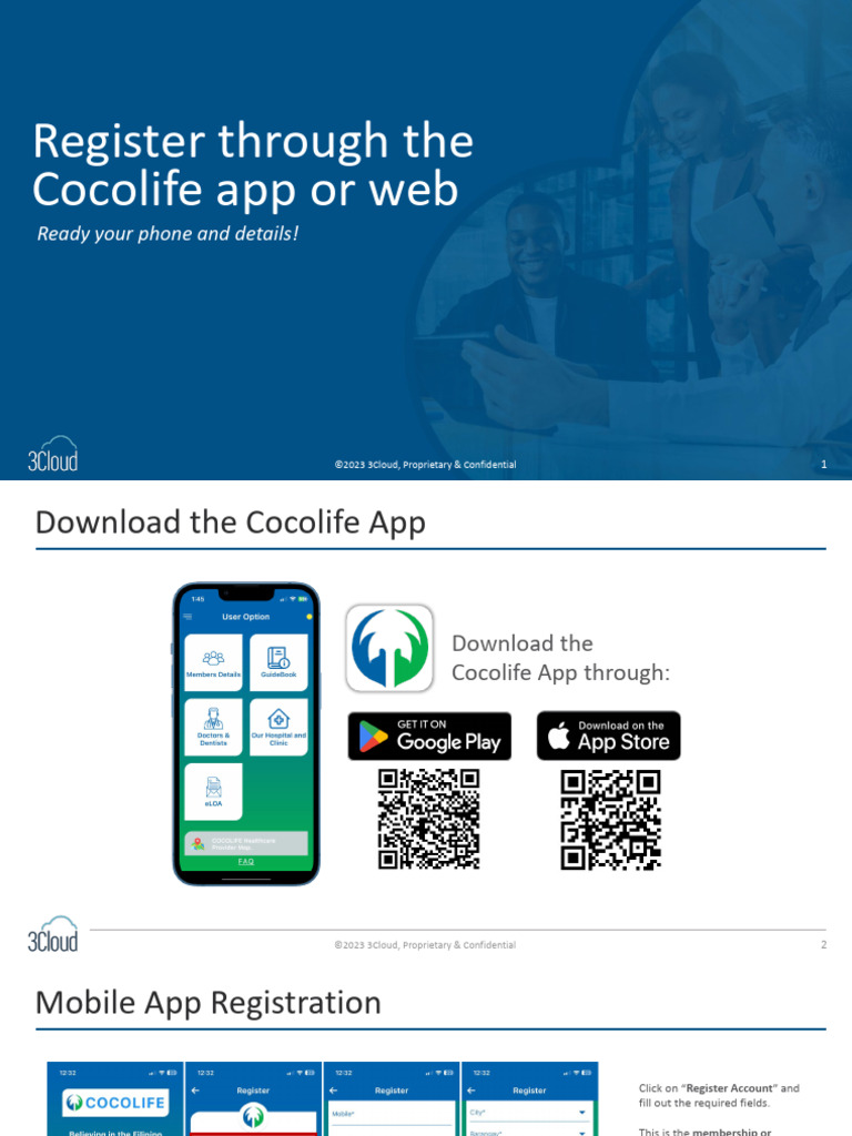 Cocolife Registration Guide | PDF | Patient | Cyberspace