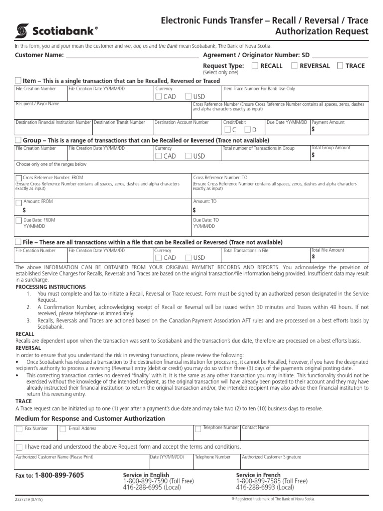 EFT_Trace_Recall | PDF | Payments | Banks