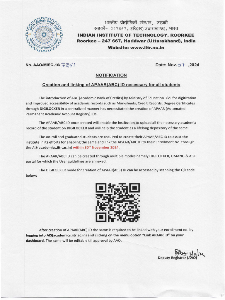 ABC-APAAR ID Creation-Linking | PDF | Personal Identification Number | Qr Code