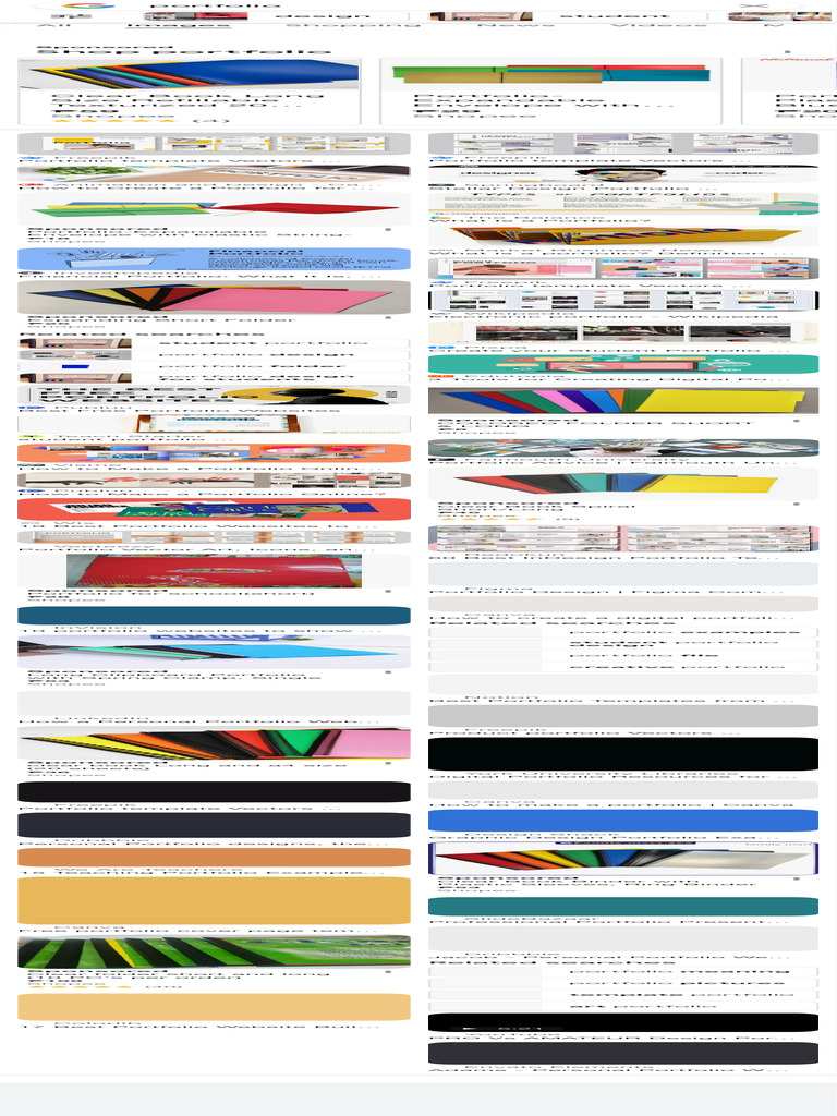 Student Portfolio Design Options | PDF