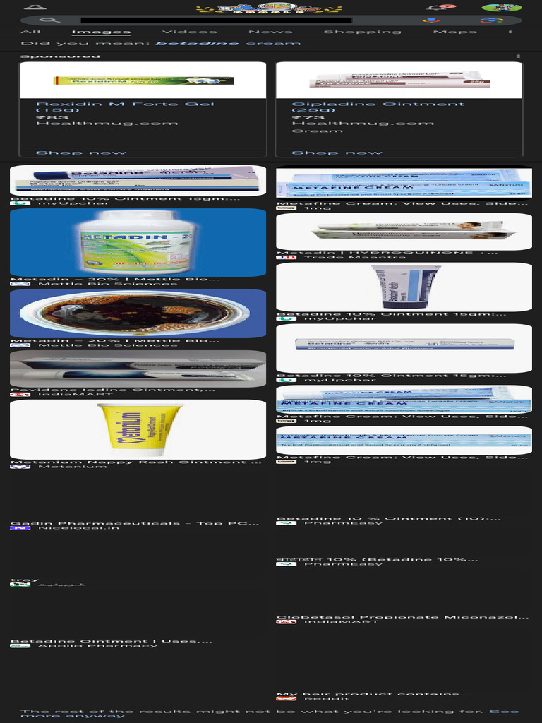 Metadin Cream - Google Search | PDF | Drugs | Iodine
