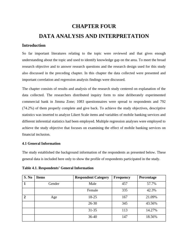 Chapter Four | PDF | Linear Regression | Multicollinearity