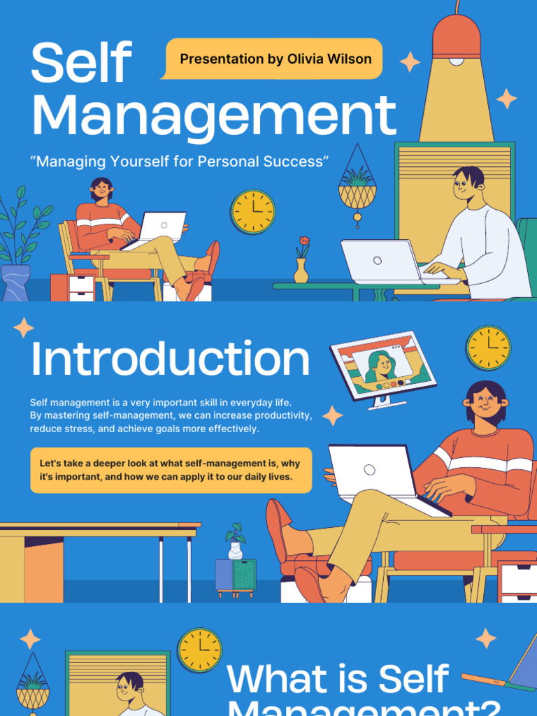 Mastering Self-Management Skills | PDF | Time Management | Professional ...