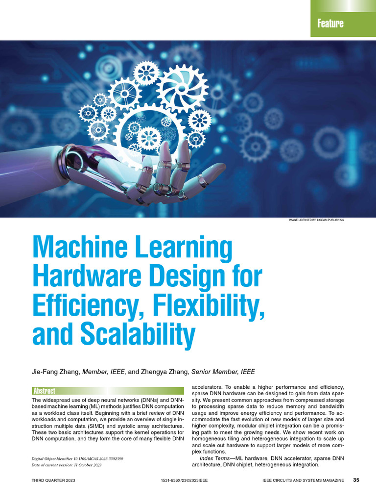w1--Machine Learning Hardware Design for Efficiency, Flexibility, and Scalability [Feature ...