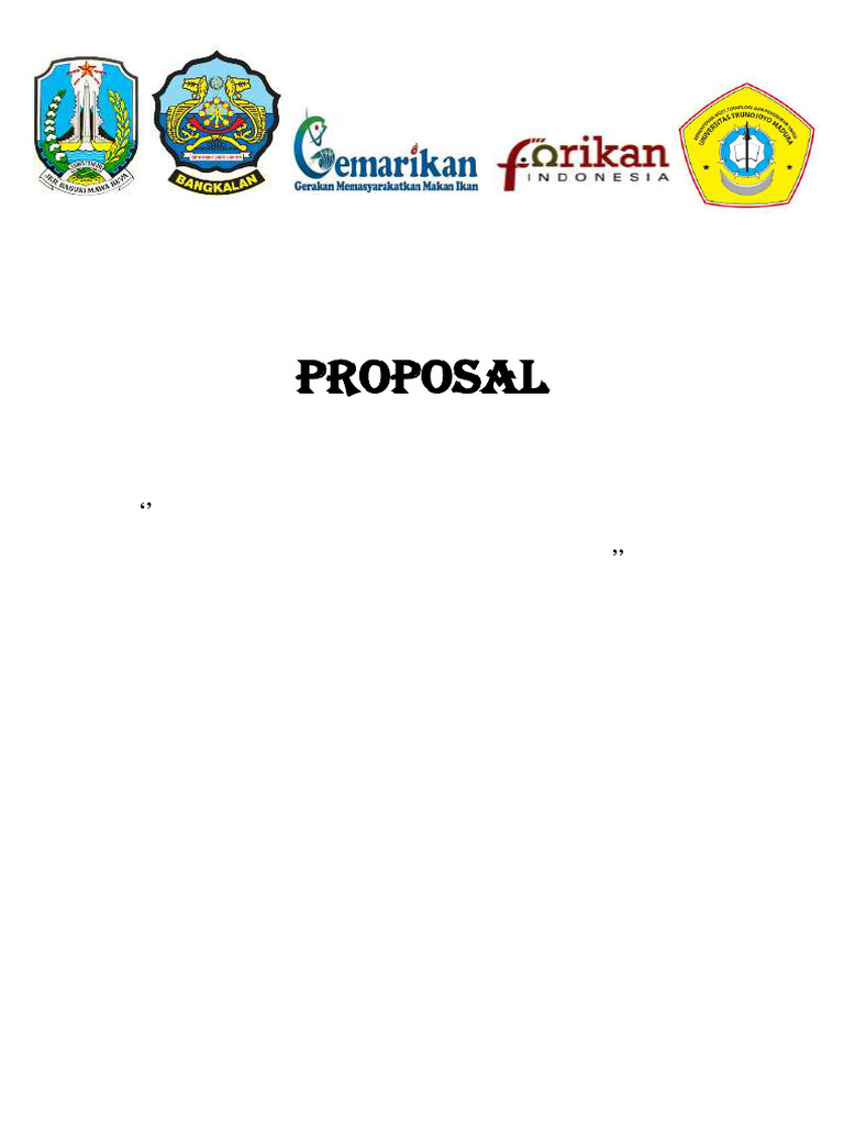 Ii - Proposal Acara Gemarikan Dan Inovasi Ikan | PDF