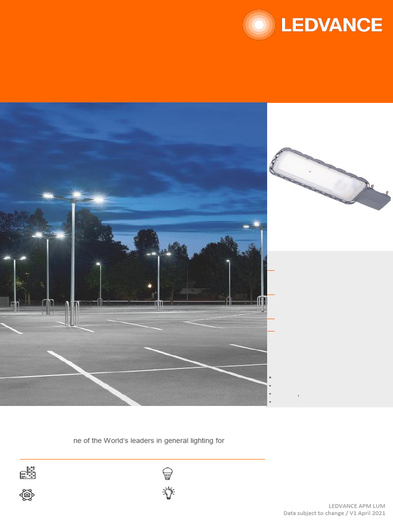 TI-format-LEDVANCE-ECO-LITE-Streetlight-V2-1-1 | PDF | Lighting ...