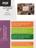 Customs Law Study Guide | PDF | Customs | Asset Forfeiture