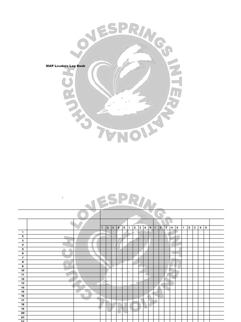 Maps Logbook Nov 2024 To Jan 2025 | PDF