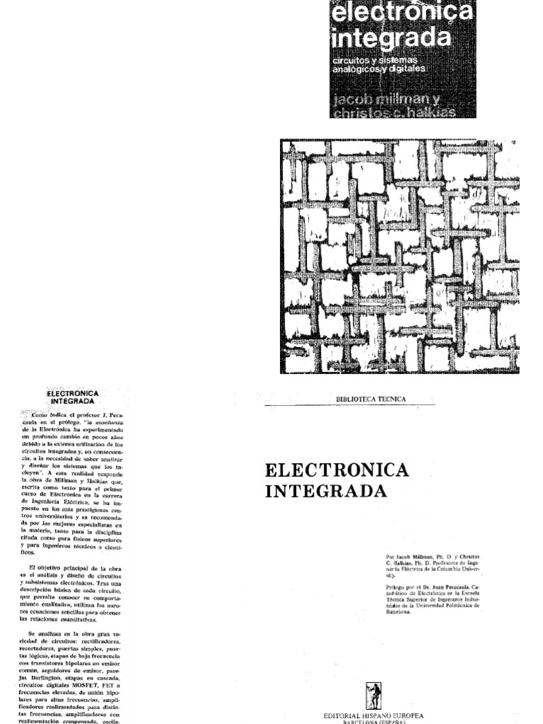 Electronica Integrada 8 Ed Millman Halkias | PDF