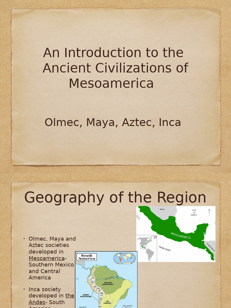 Mesoamerica PowerPoint | PDF