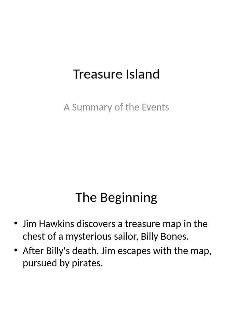 Treasure Island Events Summary | PDF