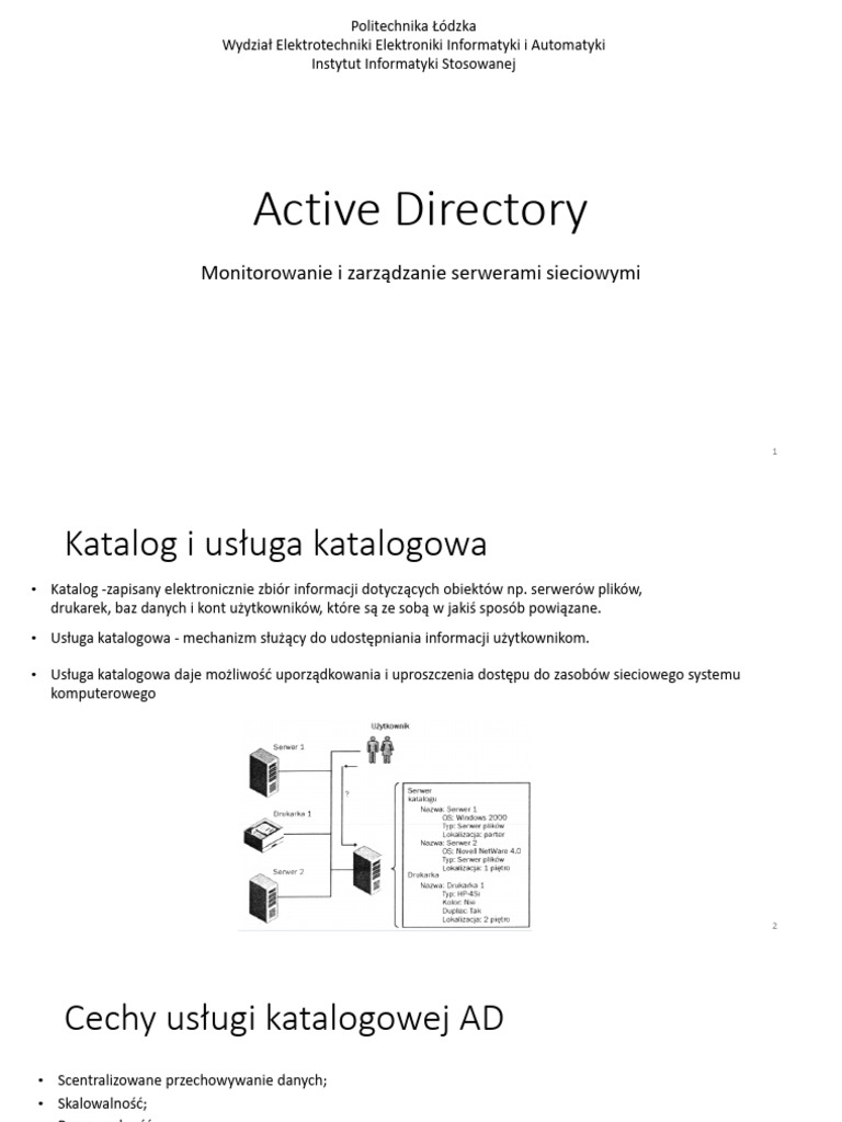 Active Directory | PDF