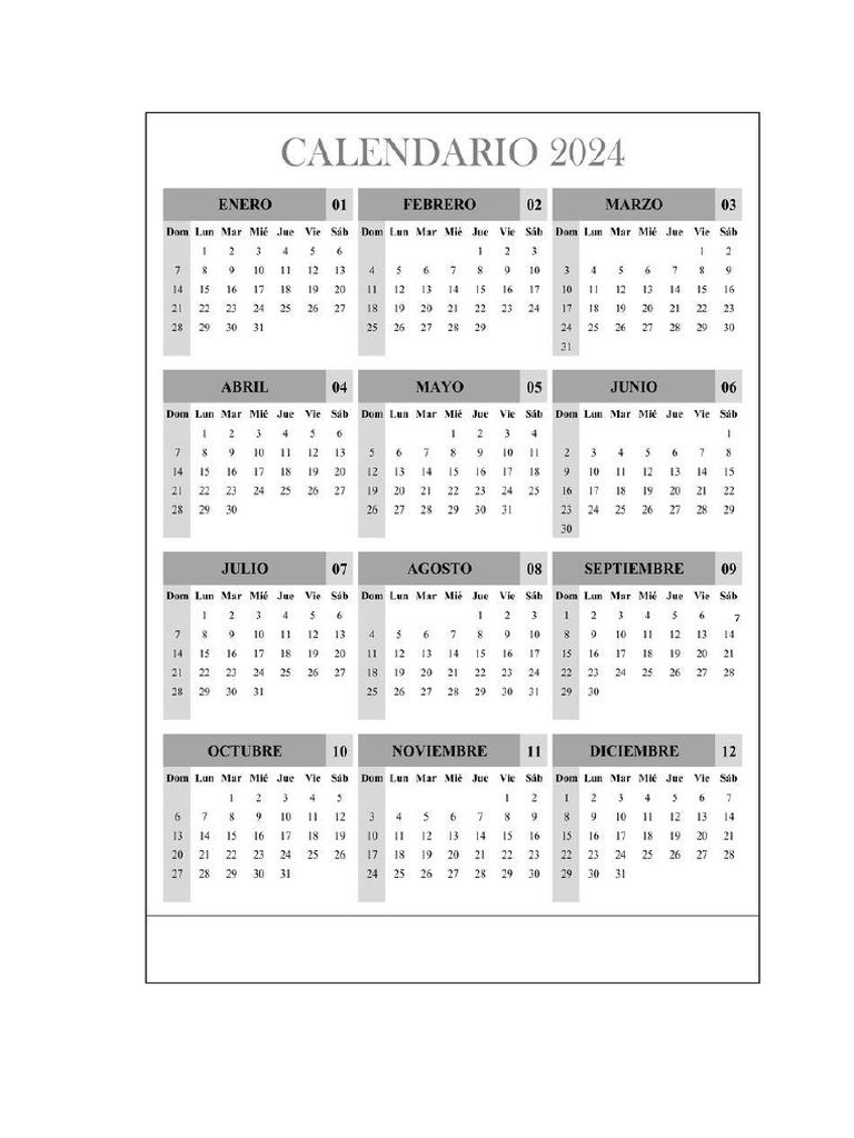 calendario 1 | PDF
