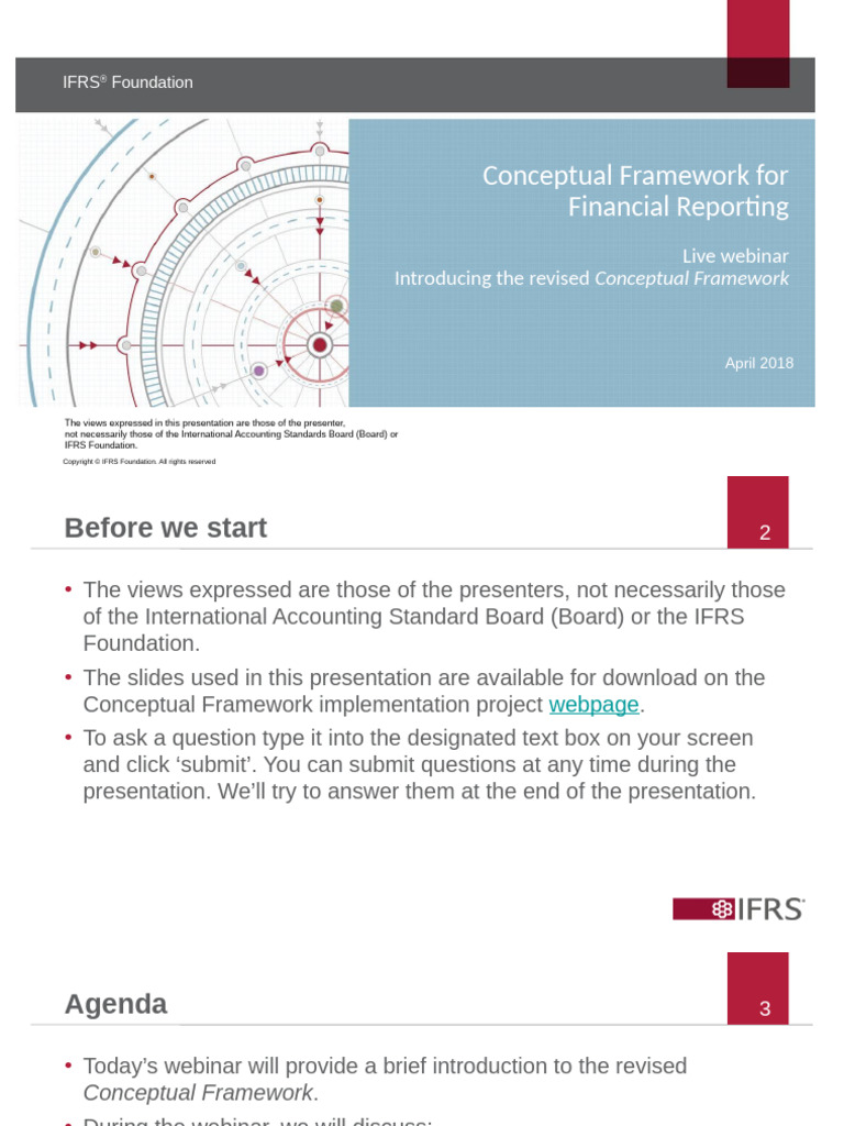 Conceptual Framework Of Accounting Pdf International Financial
