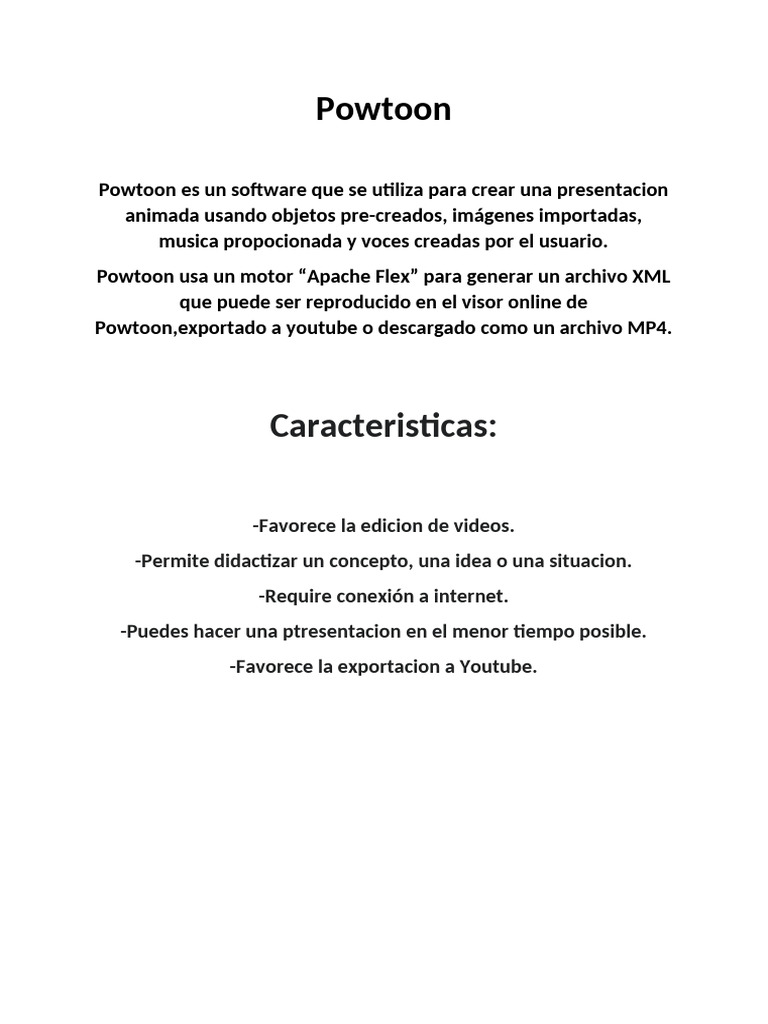 Crea Presentaciones Animadas con Powtoon | PDF