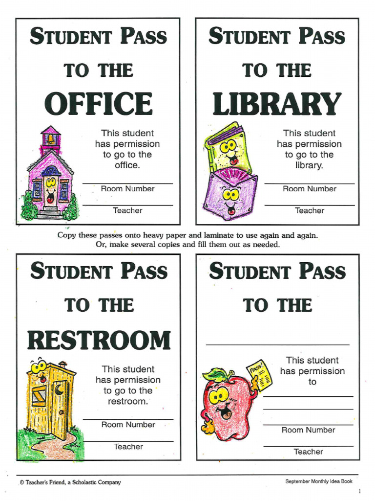 Hall Passes | PDF