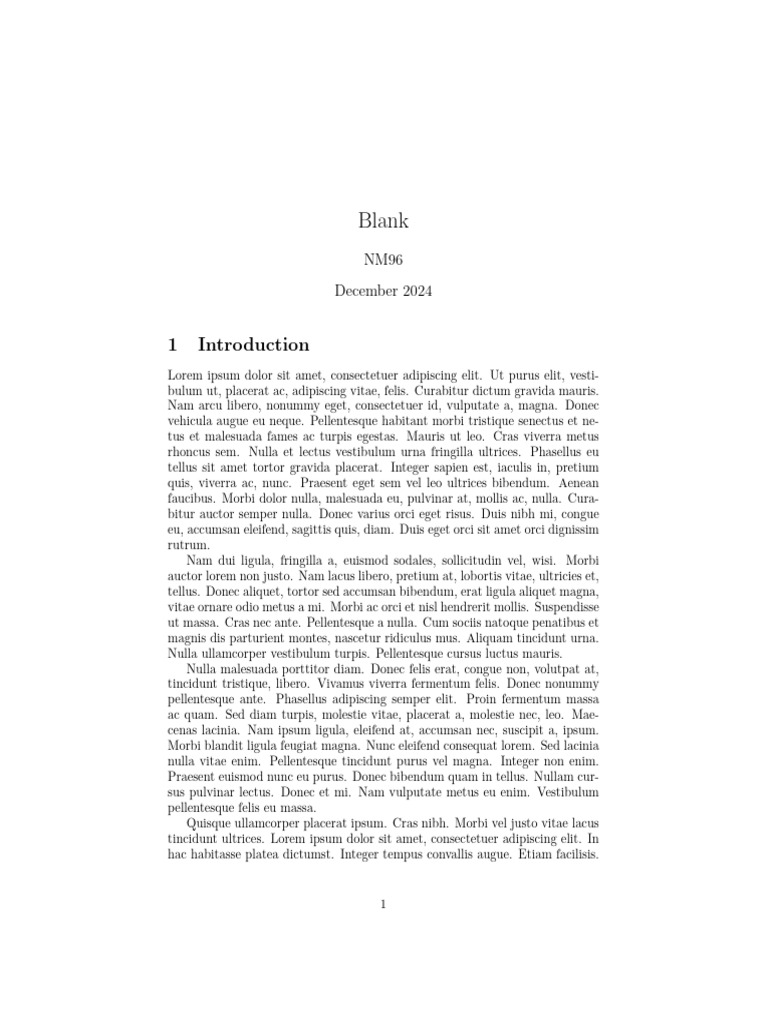 Blank | PDF