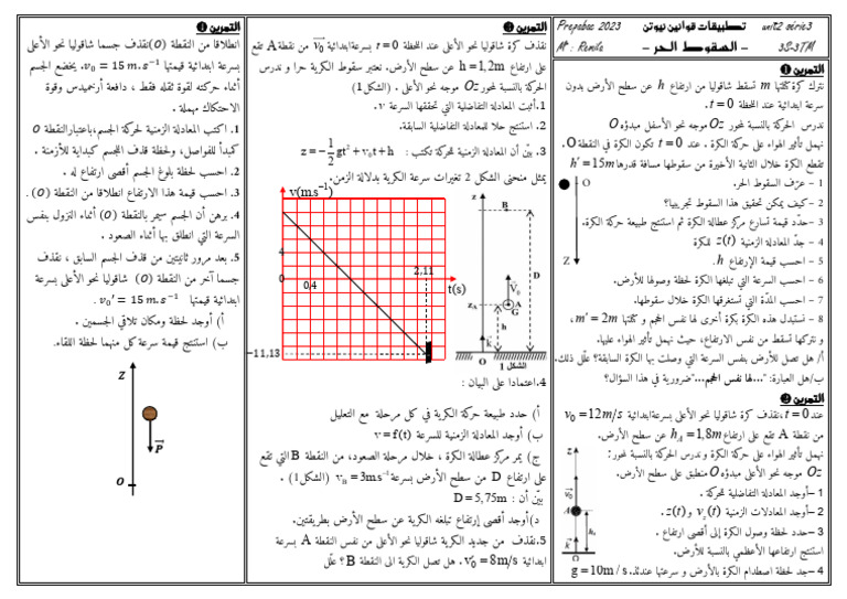 Serie3 - Chute Libre | PDF
