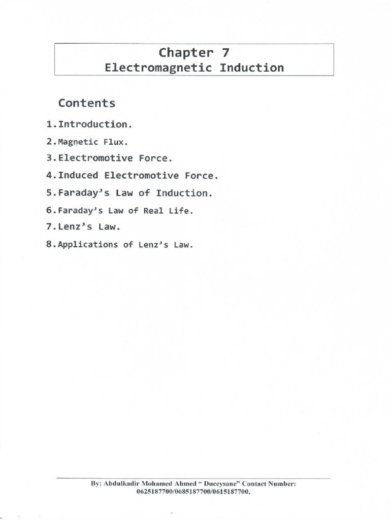 Physics G12 (Chapter 7) | PDF