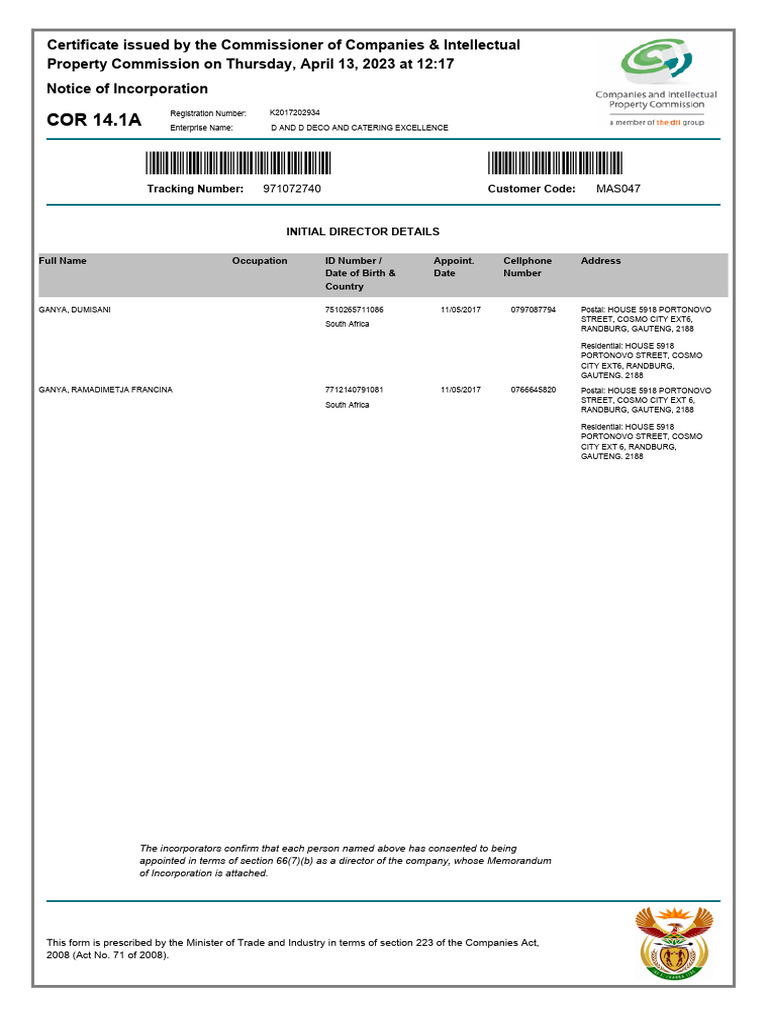 COR14.1A | PDF | Justice | Crime & Violence