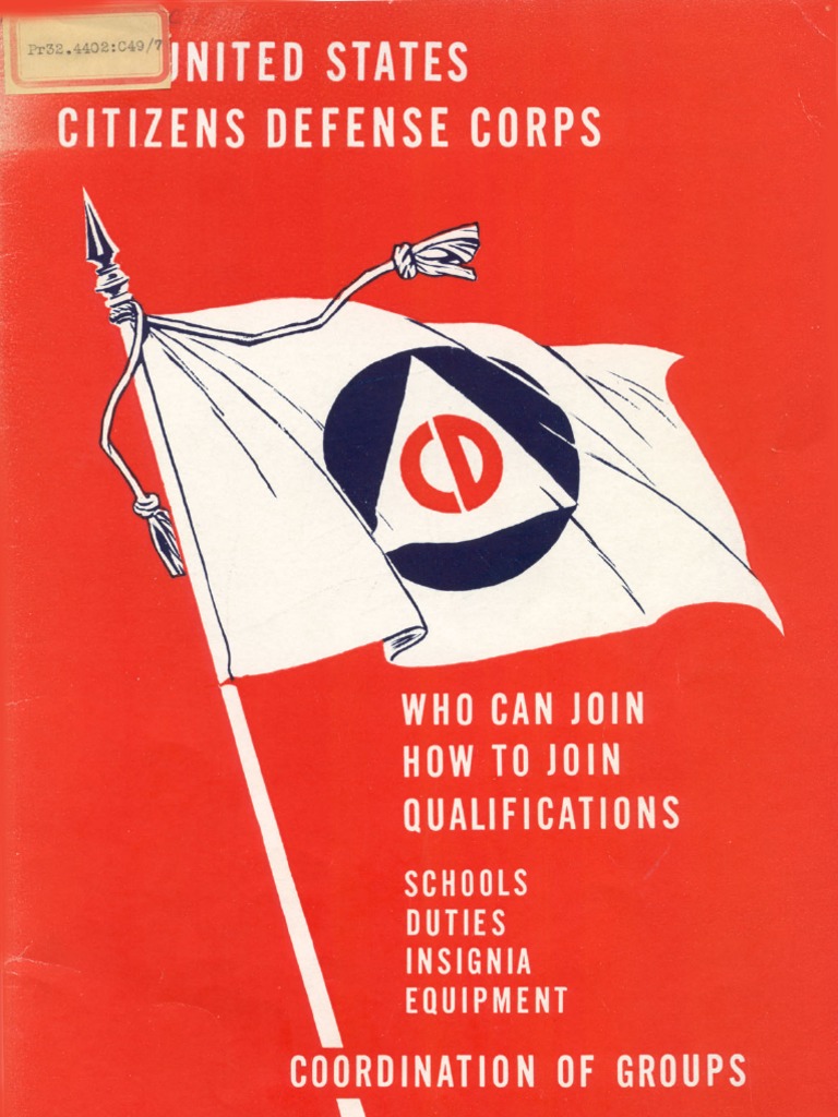 Civil Defense Corps Guide (1942) | PDF