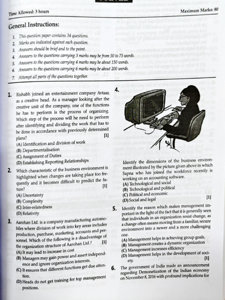 Business Studies SQP 2 | PDF