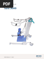 SARA 3000 User Instructions Guide | PDF | Chair | Caregiver