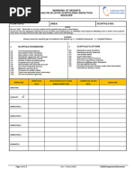 Scaffolding Inspection Register | PDF | Scaffolding | Equipment