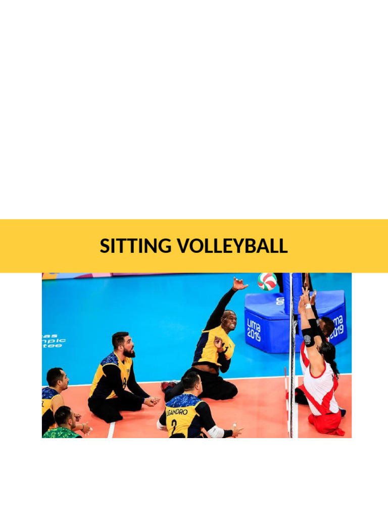 Sitting Volleyball | PDF | Volleyball | Ball Games