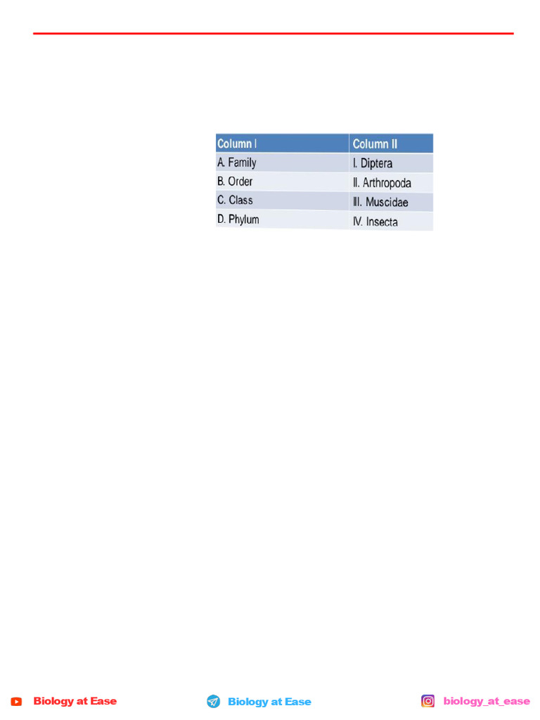 Living World + Biological Classification MOCK | PDF | Biological ...
