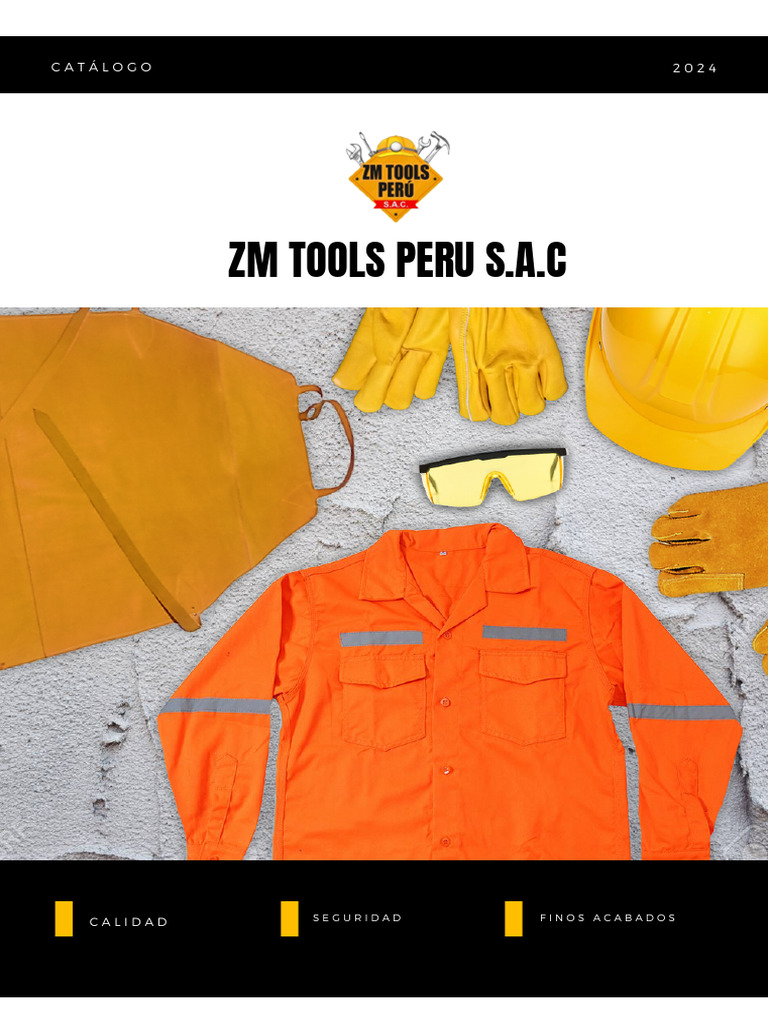 Catálogo 2024 ZM Tools Perú SAC | PDF | Guante | Soldadura