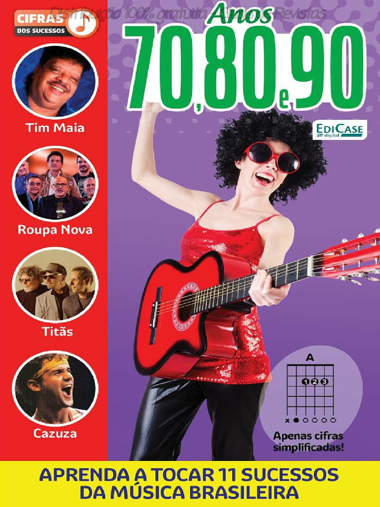 Cifras Dos Sucessos - Anos 70,80e90 - Jan24 - 240827 - 185937 | PDF