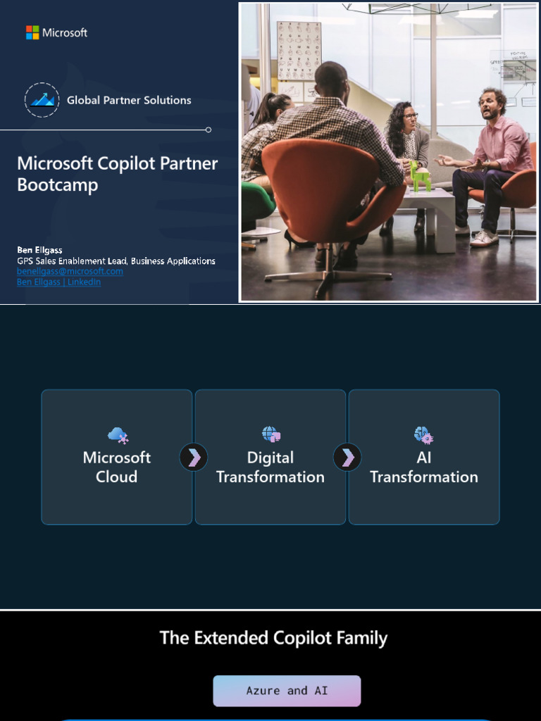 Day1 CopilotBootcampAzureandGitHub EF5D | PDF | Microsoft Azure | Artificial Intelligence