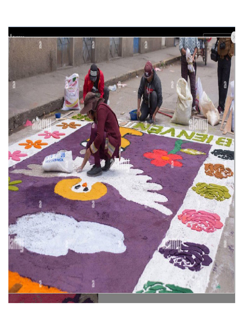 Alfombra de Los Señor de Los Milagros | PDF
