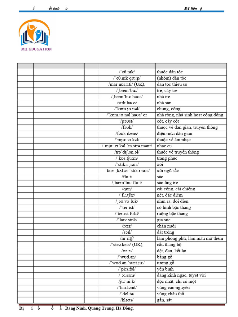 Anh 8 - Phiếu BT Unit 4 | PDF