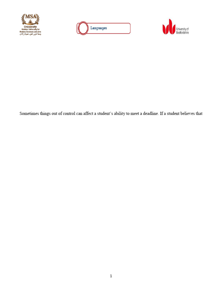 Mitigating Circumstances Application Form | PDF | Justice | Crime ...