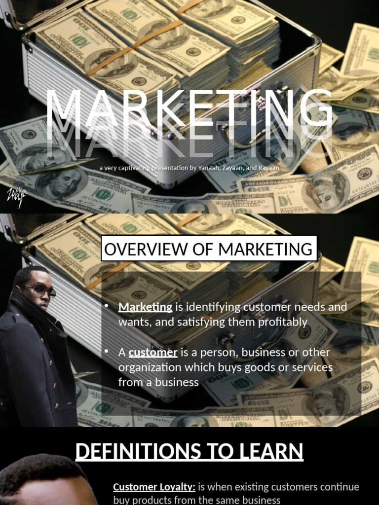 MARKETING - FINAL PPT | PDF | Elasticity (Economics) | Marketing