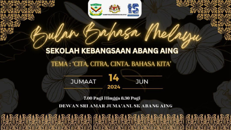 Backdrop Bulan Bahasa Melayu | PDF