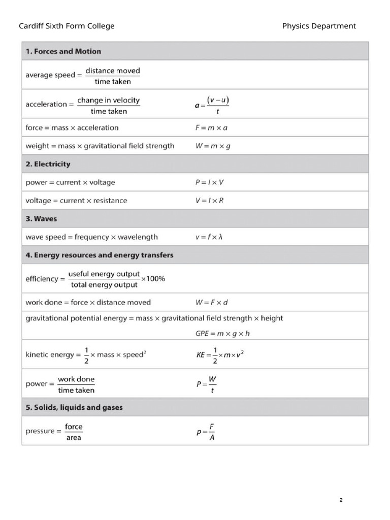 Physics (2) | PDF | Potential Energy | Mass