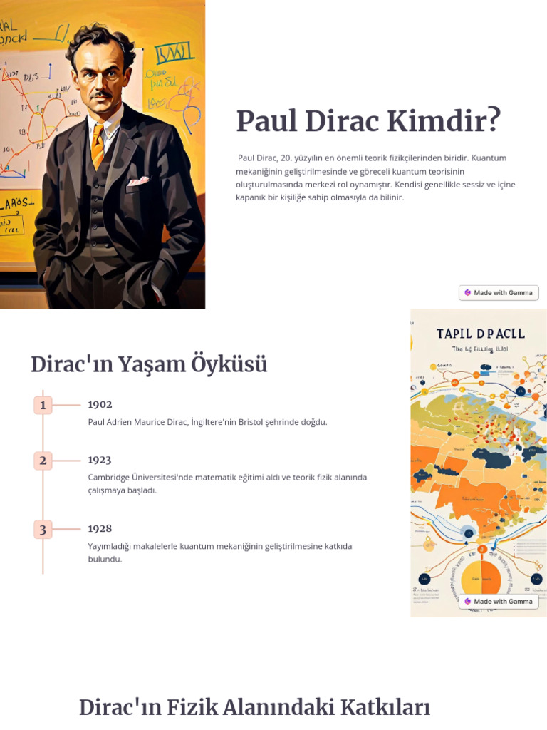 Paul Dirac Sunum | PDF